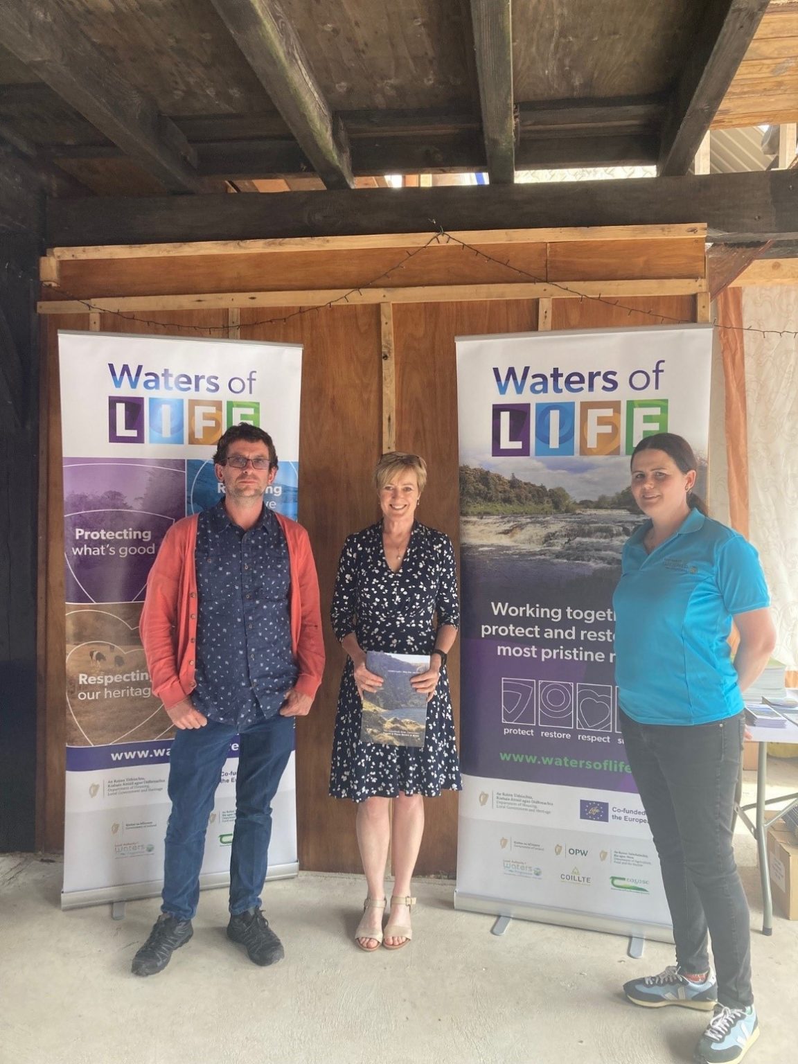 Waters of LIFE attend Blue Dot Catchments Booklet Launch - Waters of Life